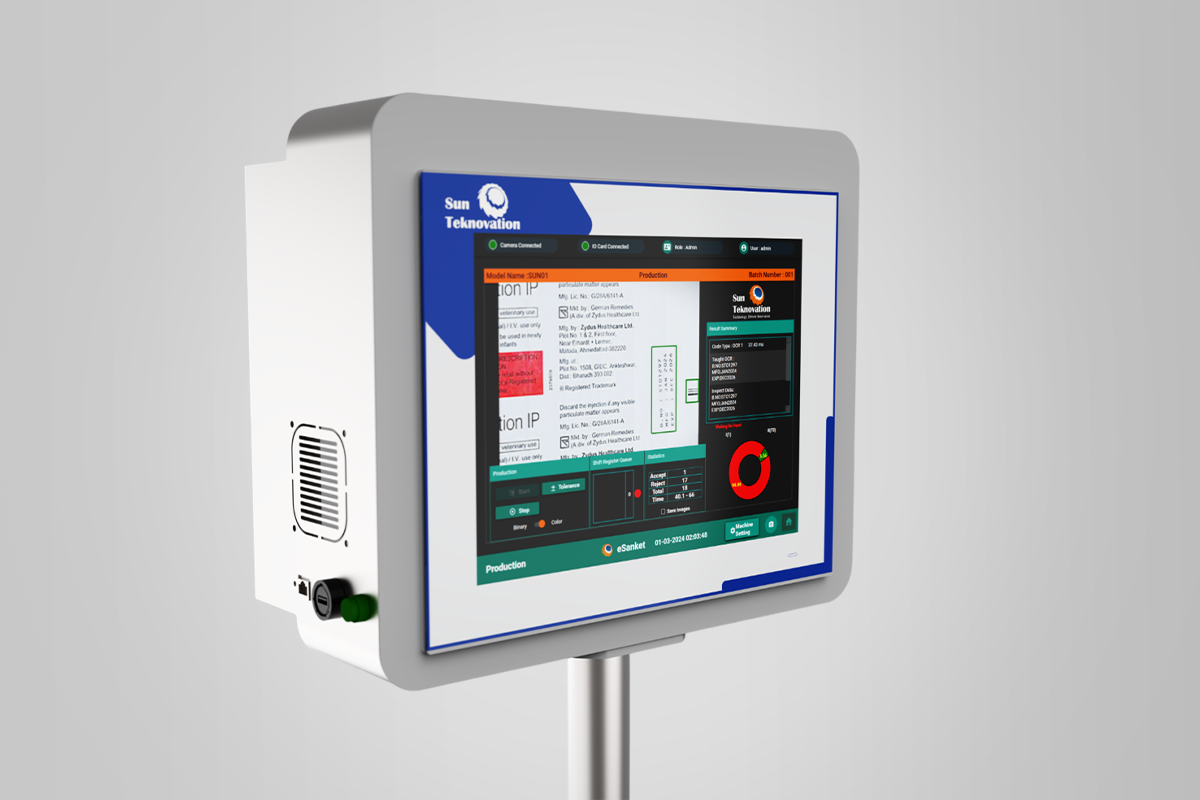 Barcode and OCR Reader System | Sun Teknovation